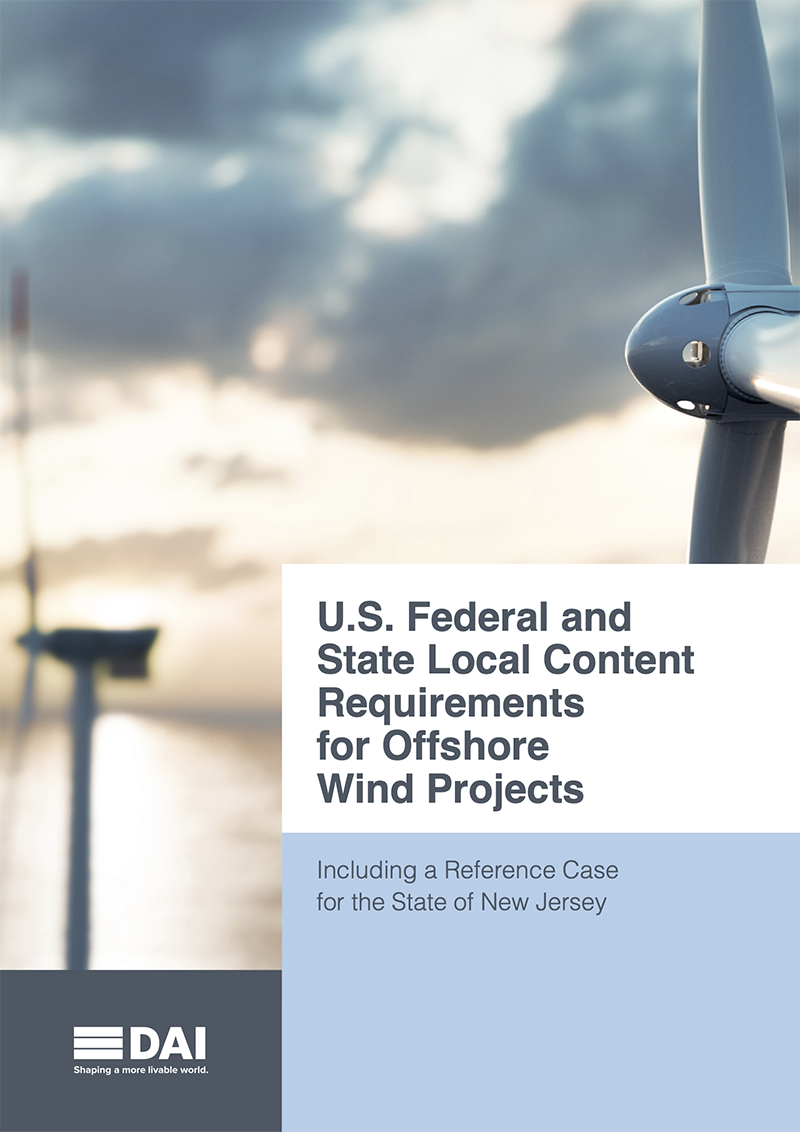 DAI Publishes Review of Local Content Requirements for U.S. Offshore ...