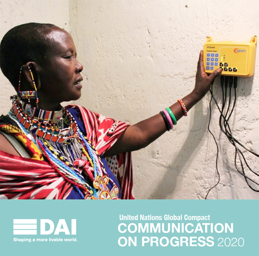DAI Submits Its 2020 Communication on Progress to the UN Global Compact ...