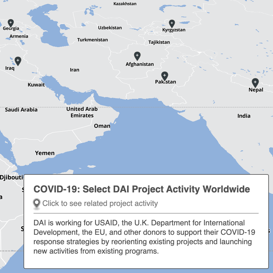 DAI and COVID-19 · DAI: International Development